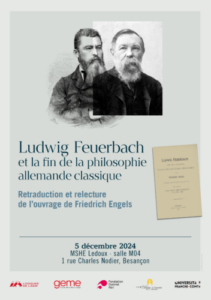 Ludwig Feuerbach et la fin de la philosophie allemande classique d ...